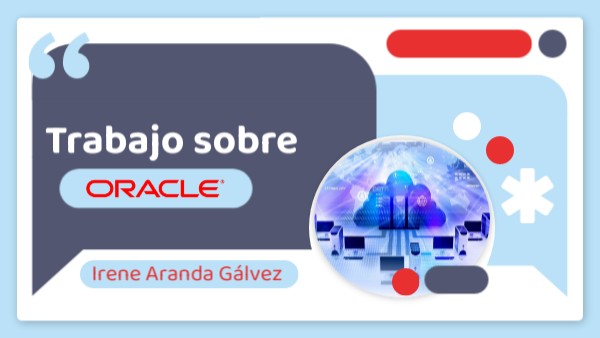 Trabajo oracle