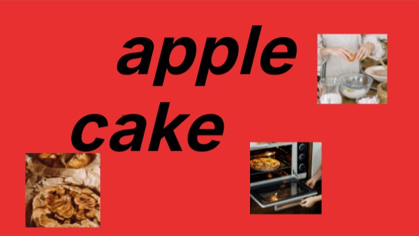 apple cake