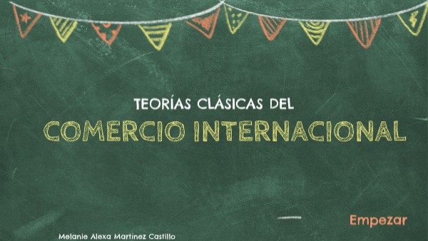 Teorías clásicas del comercio internacional | Genially