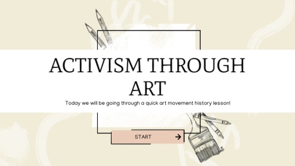 activism through art