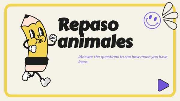 Animales Repaso