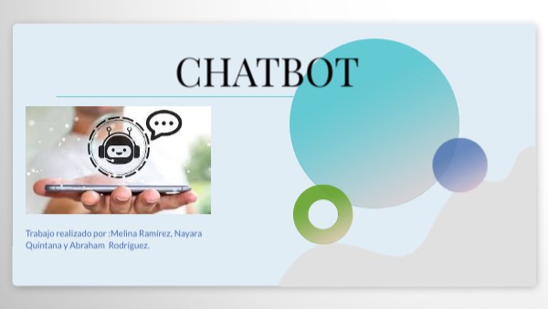 Presentación chatbot