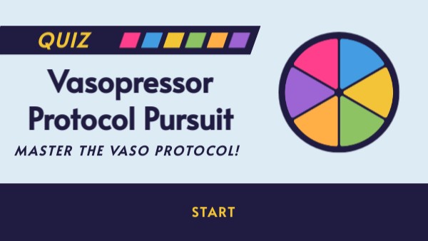 Vasopressor Protocol