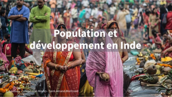 Population et développement en Inde [2024] | Genially