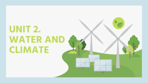 1º ESO. UNIT 2. WATER AND CLIMATE | Genially