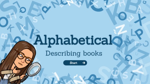 Alphabetical (Books & films) | Genially