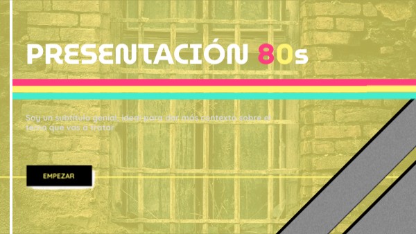 Presentación 80s