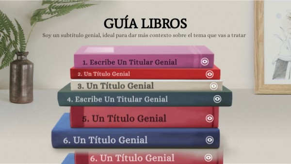 Guía libros