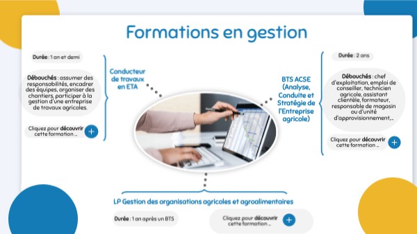 Formations en gestion | Genially