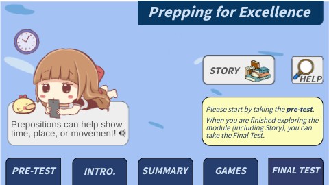 Prepositions Module | Genially