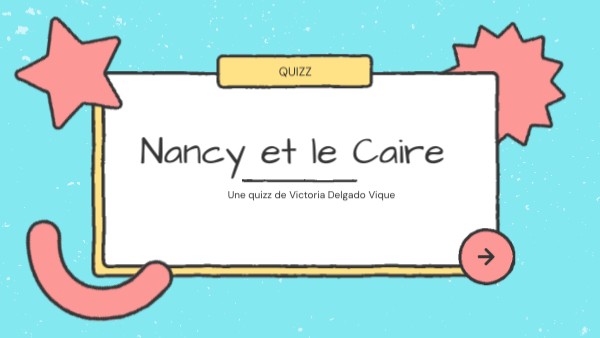 Nancy et le Caire