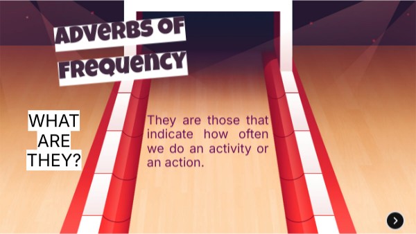 ADVERBS OF FREQUENCY QUIZ | Genially