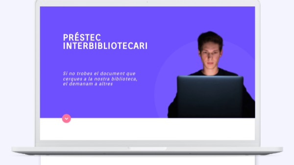 GUÍA WEB Préstec interbibliotecari