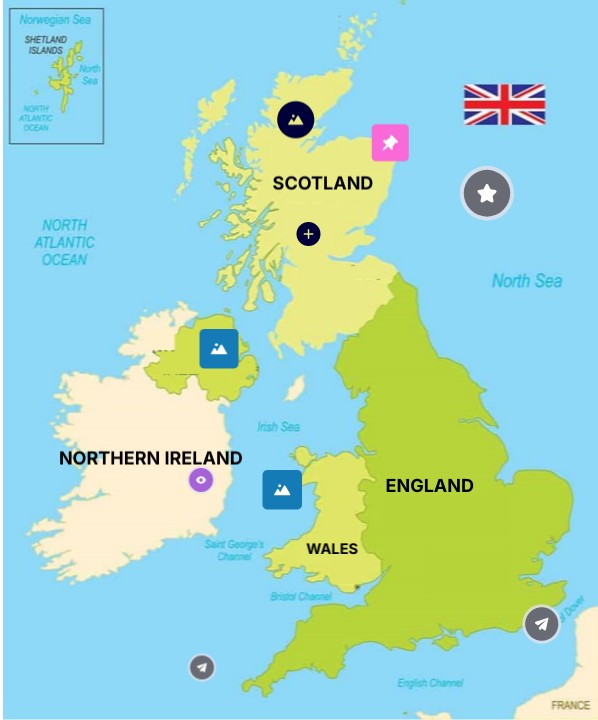 Uk map | Genially