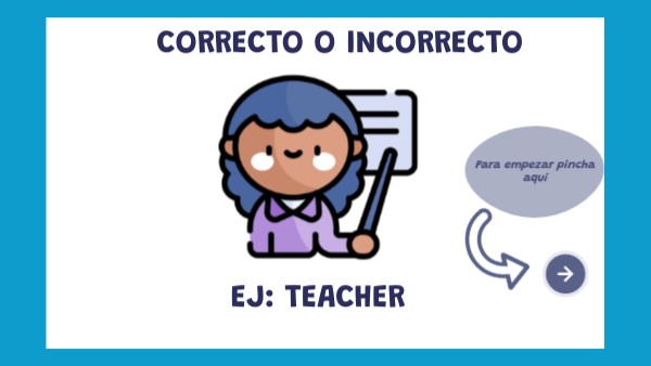 CORRECTO/INCORRECTO