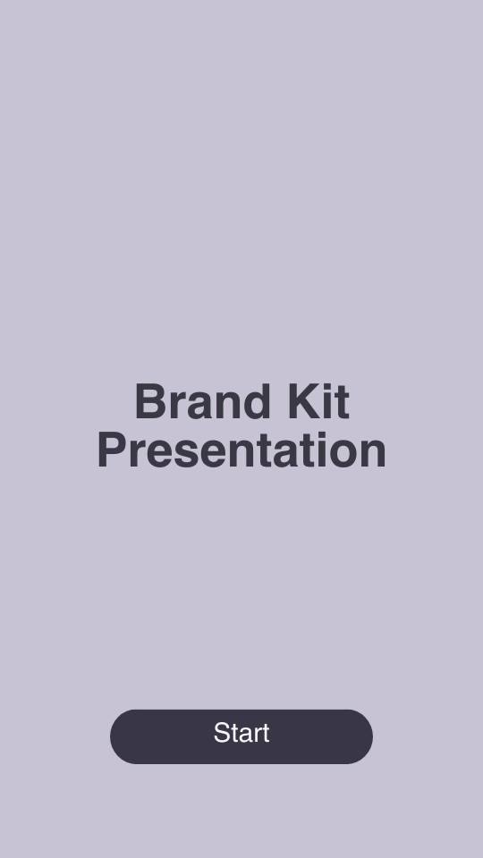 Brand Kit Presentation Mobile | Genially