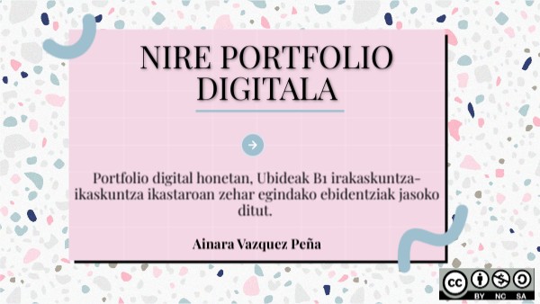 Ainara Vazquez-Portfolioa Digitala (B1)