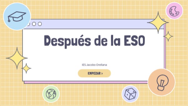 OAP 4º de la ESO | Genially