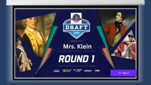 Revolutionary War Draft | Genially
