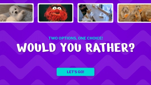 Would You rather Game