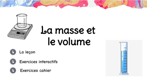 Masse et volume