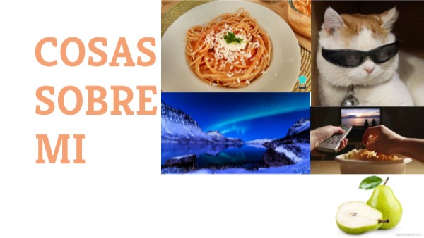 Cosas sobre mí AJNC | Genially