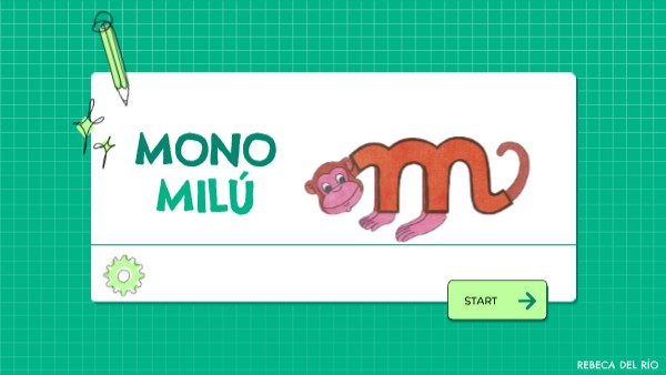 Letra M. Mono Milú | Genially