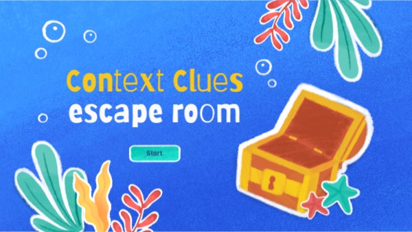 Context Clues Escape Room