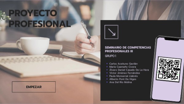 Proyecto profesional | Genially