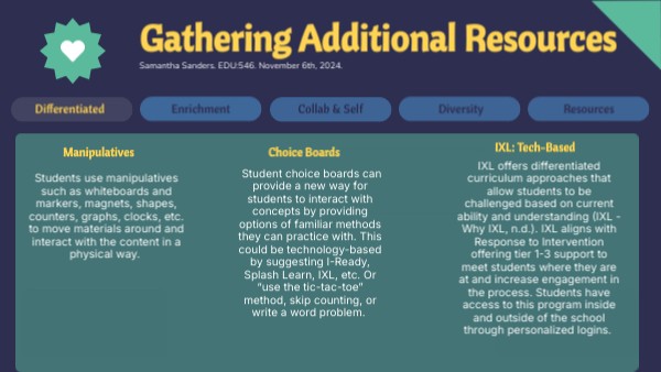 Gathering Additional Resources