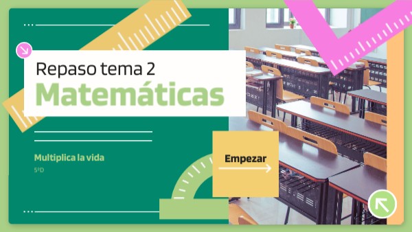 Repaso tema 2 Matemáticas 5º