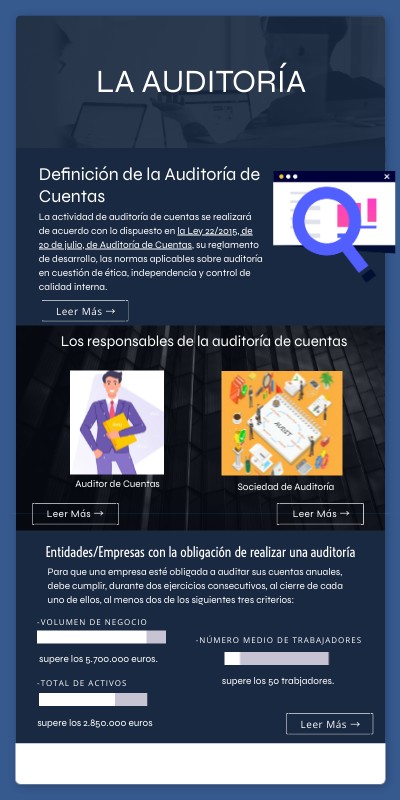 Ley de Auditoria de Cuentas | Genially