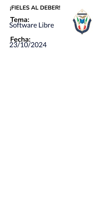 Infografia sobre Software Libre | Genially