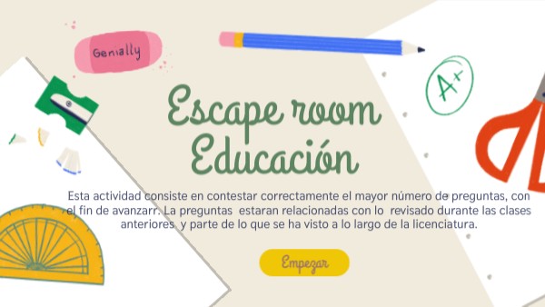 Escape Room Educación