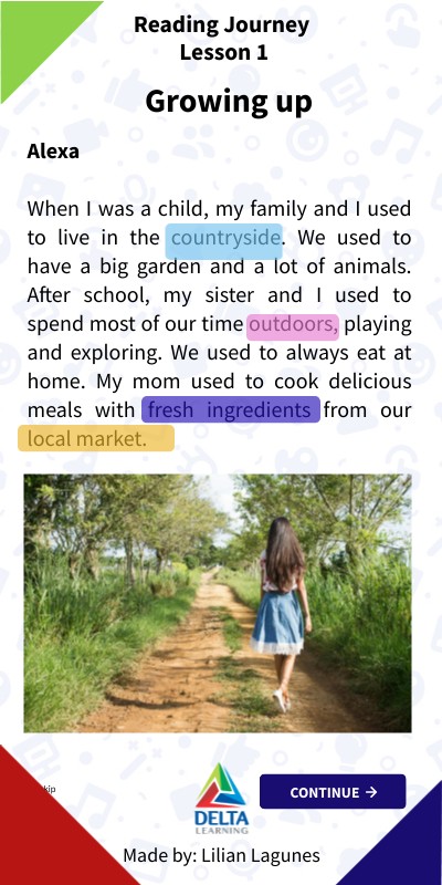 BP4 MCC - Reading Journey L1 | Genially