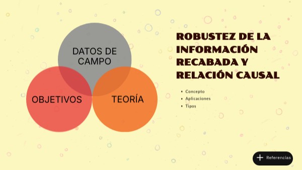 ROBUSTEZ Y RELACIÓN DE INFORMACIÓN