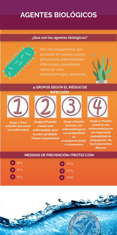 Infografía Agentes Biológicos | Genially