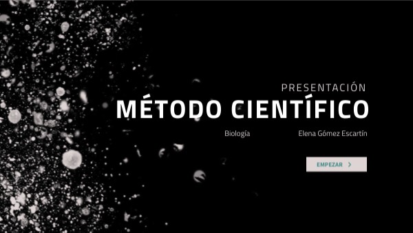Presentación Método Científico