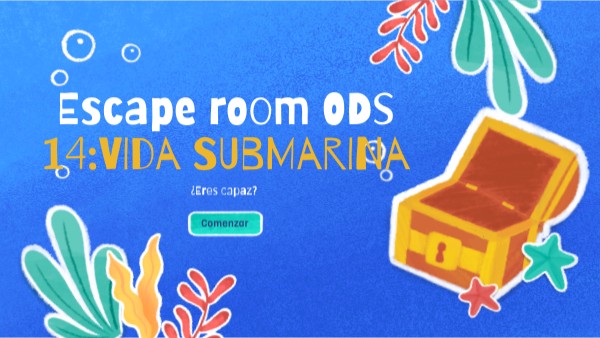 ODS 14: VIDA SUBMARINA