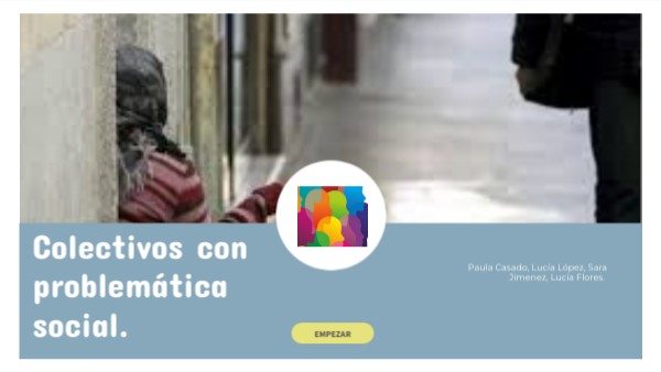 COLECTIVOS CON PROBLEMÁTICA SOCIAL