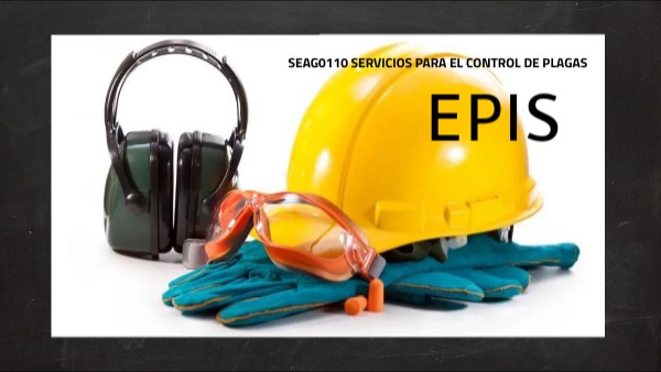 EPIs: Control de plagas
