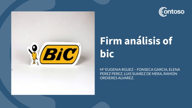 Firm anÃ¡lisis of bic-1.pptx