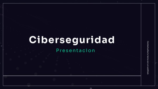 Presentación Ciberseguridad CCE