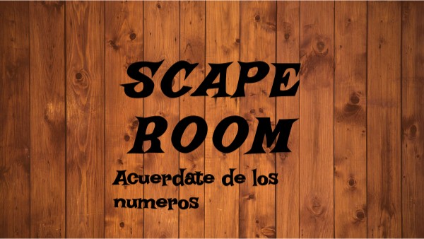 Scape Room | Genially