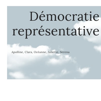 démocratie représentative