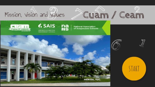 mission, vision, values cuam | Genially