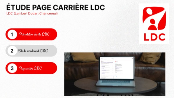 PAGE DE CARRIERE LDC