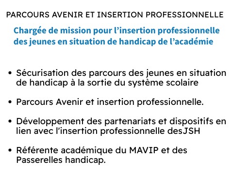 réunion insertion professionnelle DACS 7 novembre 2024 | Genially