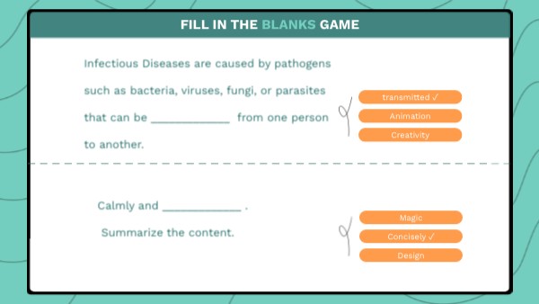 infectious/noninfectious diseases | Genially