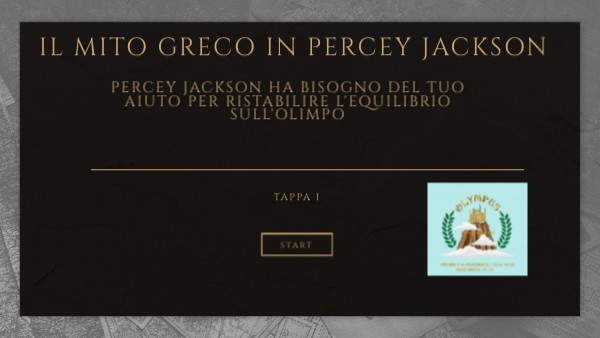 PROVA MITO GRECO E PERCEY JACKSON